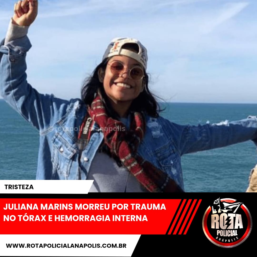 JULIANA MARINS MORREU POR TRAUMA NO TÓRAX E HEMORRAGIA INTERNA - Rota ...